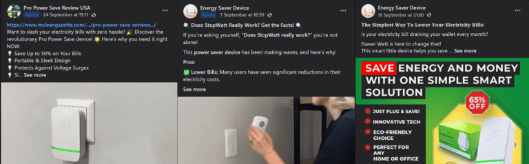 The Pro Power Save will not cut electric bills, nor will any other scam ...