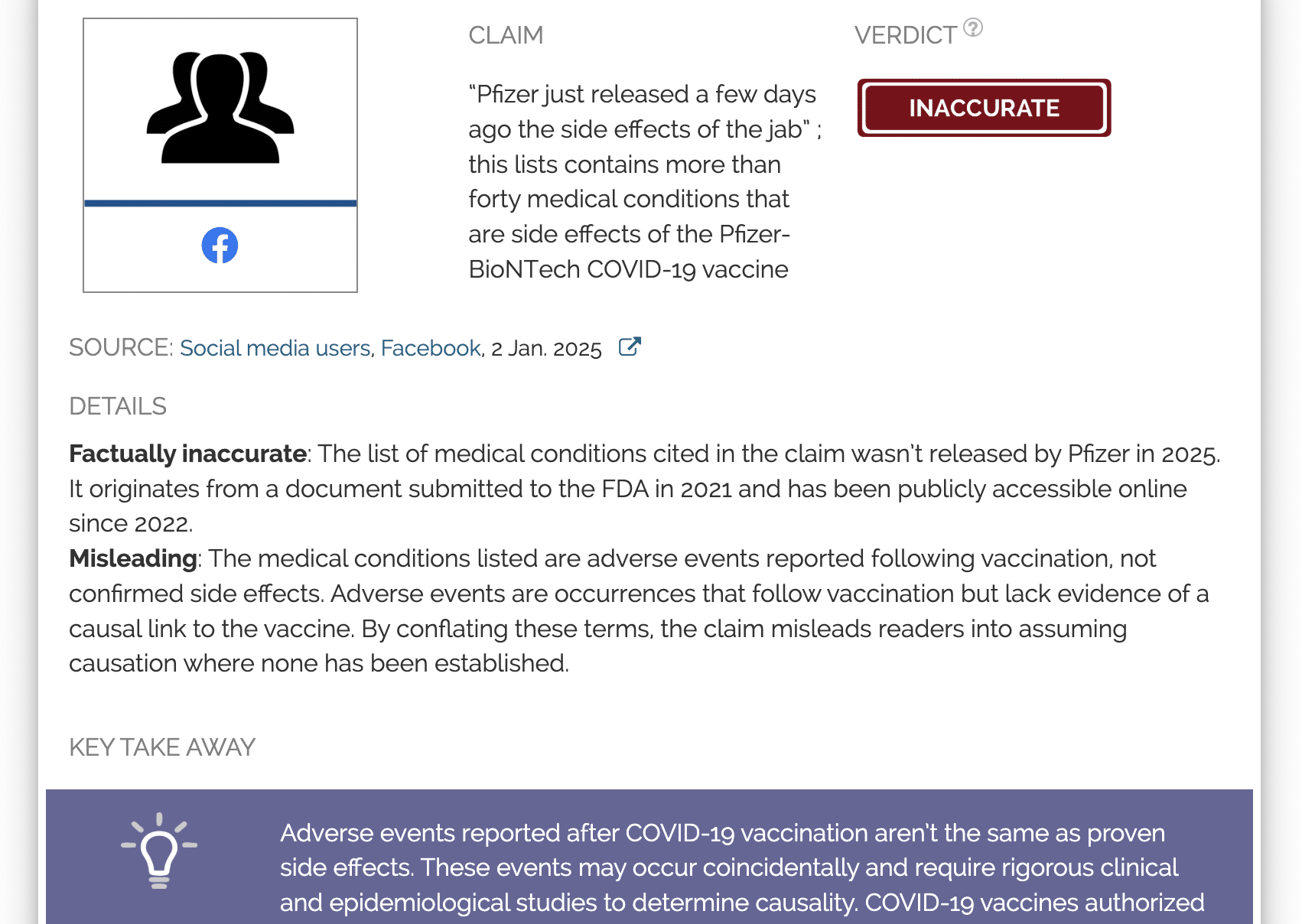 Pfizer didn’t release a list of COVID-19 vaccine side effects in 2025 ...